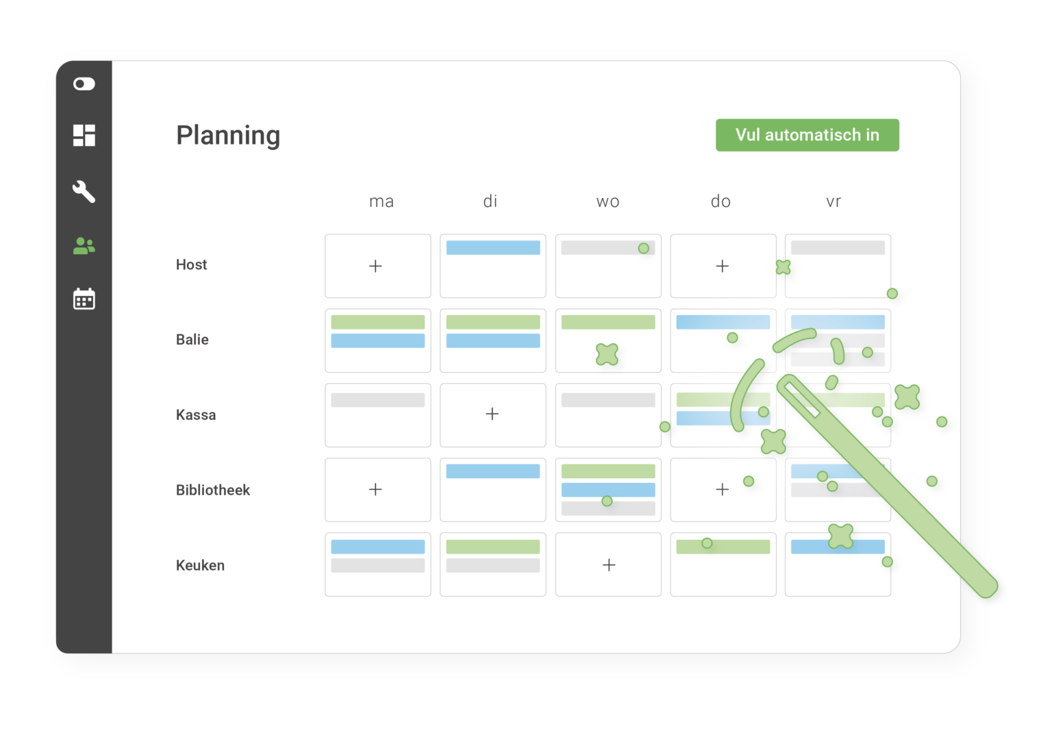 Flexibele personeelsplanning en online werkrooster voor de eventsector
